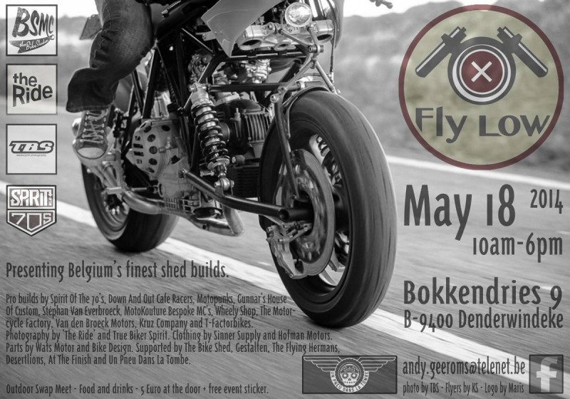 "Un pneu dans la tombe", support officiel de Fly Low