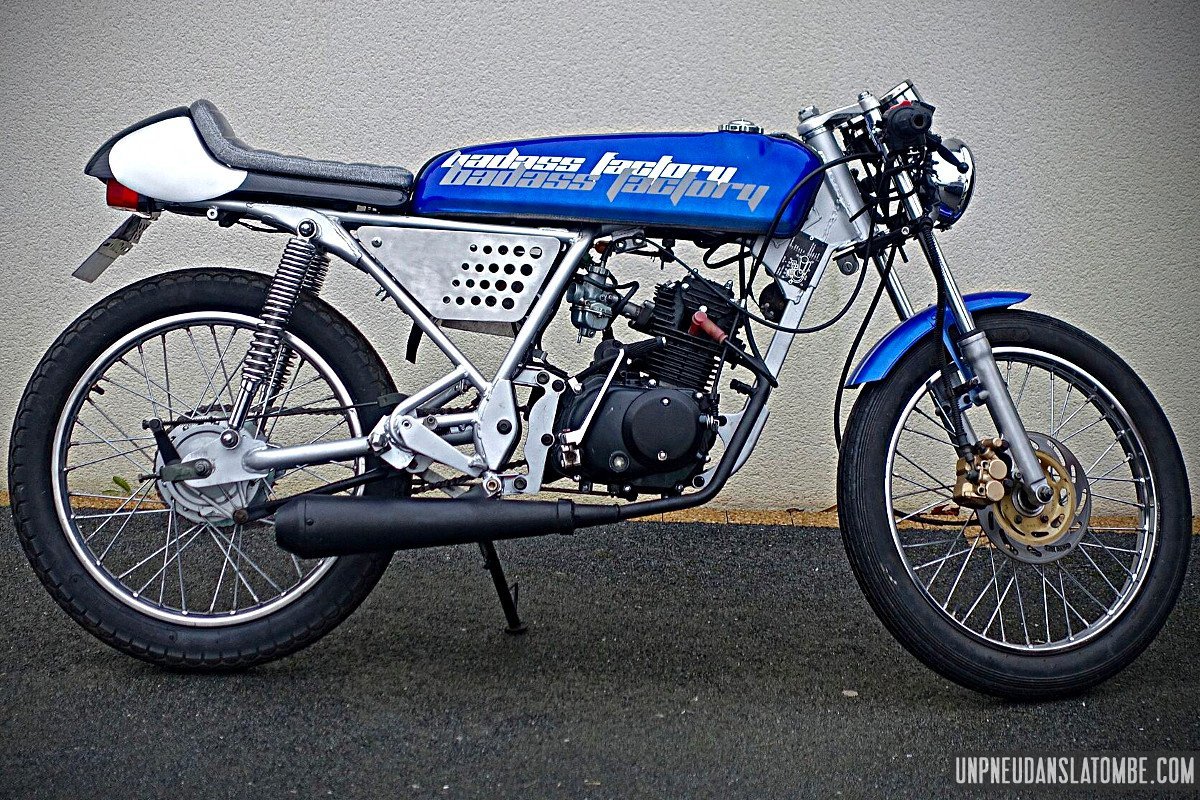 Skyteam 50 Ace : le 3ème cafe-racer de Badass Factory, et le plus petit