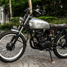 Honda CG 125 custom : encore une tuerie signée Kamaji
