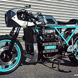 BMW K75 cafe-racer : une singularité sortie de chez BAZ Motorcycles.