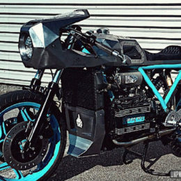 BMW K75 cafe-racer : une singularité sortie de chez BAZ Motorcycles.